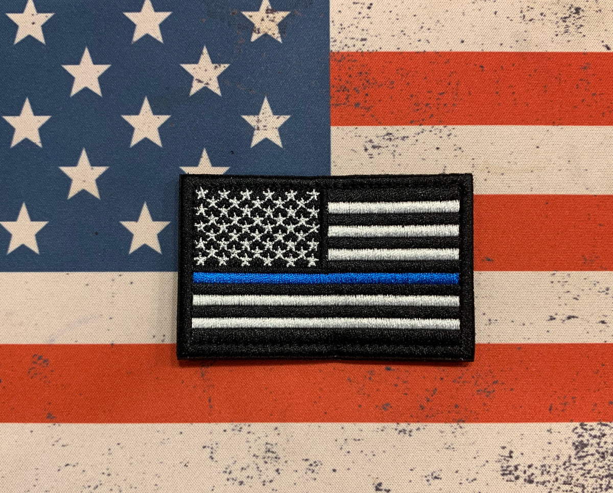 Tactical Patch - US FLAG Police
